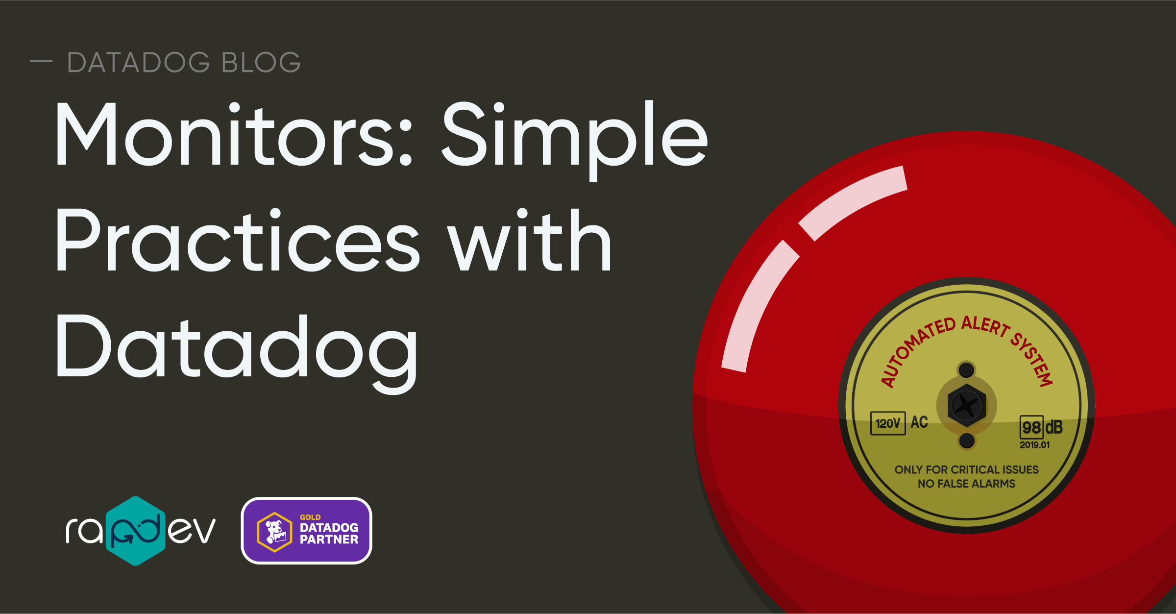 Monitors: Simple Practices with Datadog